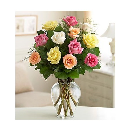 Long Stem Assorted Roses